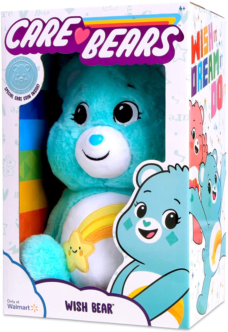 Picture of Care Bears - 14" Plush - Wish Bear - Soft Huggable Material!